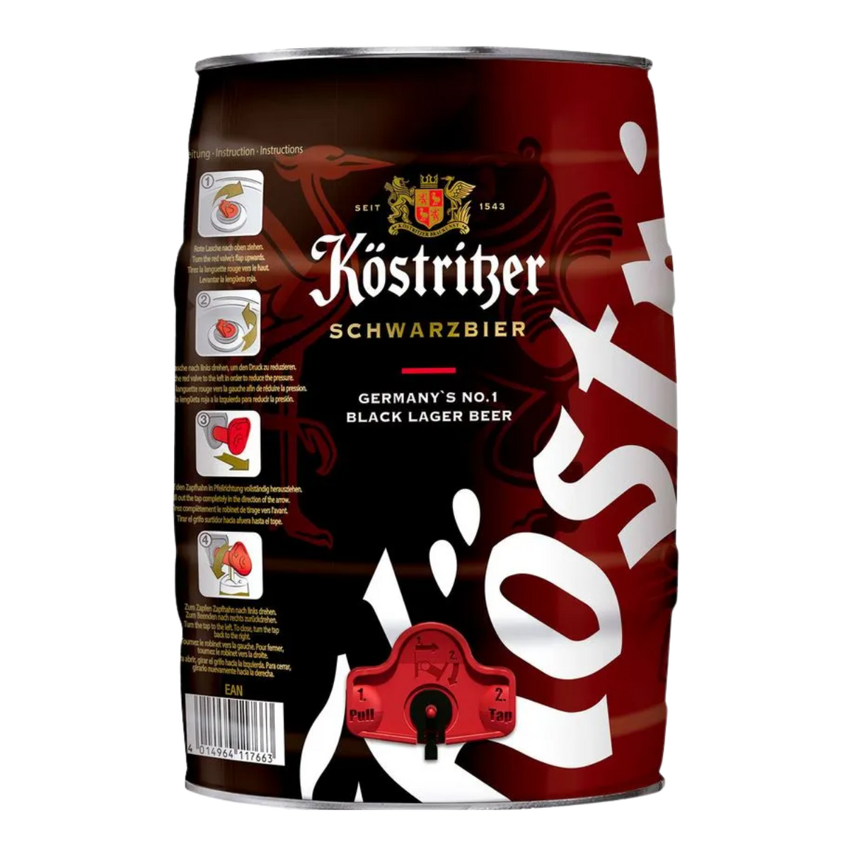 Cerveza Kostritzer Barril 5 Litros Conyntra Fine Food